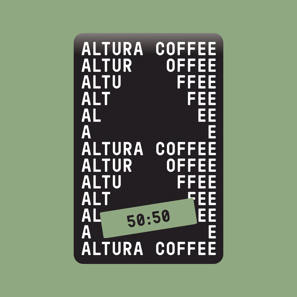 50:50 Espresso Blend | Altura Coffee Roasters Adelaide